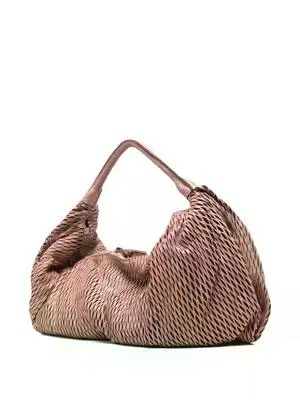 SOMMET Aura Leather Shoulder Bag - Pink