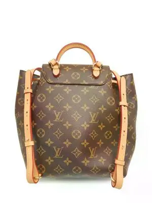 LOUIS VUITTON Monogram Montsouris Pm Backpack - Brown