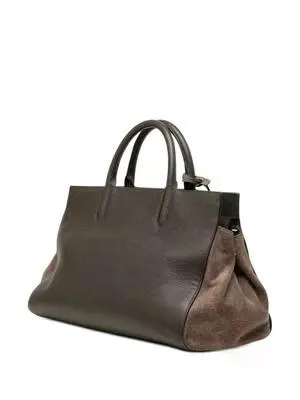 Saint Laurent Small Rive Gauche Cabas Tote Satchel