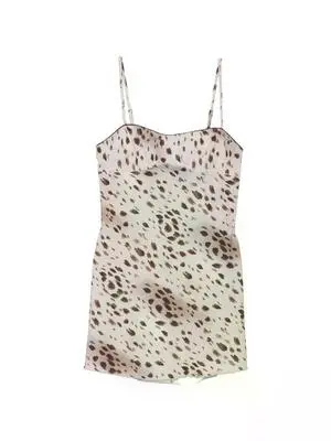 Frankies Bikinis Jennie Scarlet Mini Dress - Neutrals