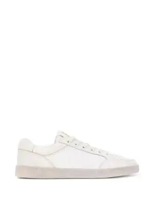 Amiri Blvd Logo Leather Sneakers