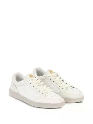 Amiri Blvd Logo Leather Sneakers