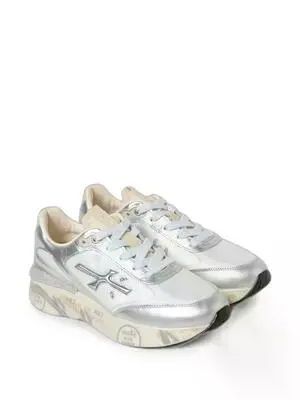 Premiata Moerund Panelled Metallic Sneakers