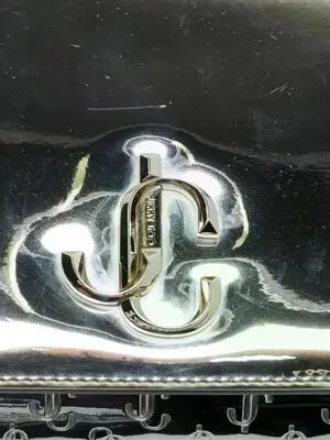 JIMMY CHOO Varenne Acrylic Chain Shoulder Bag