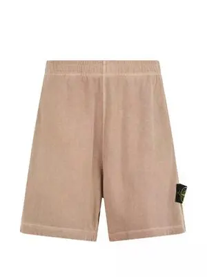 Stone Island Logo-patch Elasticated-waist Shorts