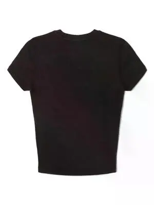 RE/DONE Rhinestone Embellished Cotton T-shirt