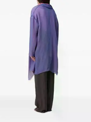 Giorgio Armani Triple-layer Silk Cape