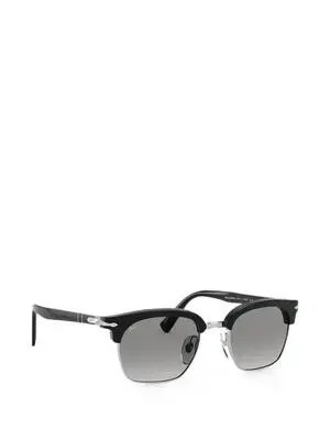 Persol Browline-frame Sunglasses - Black
