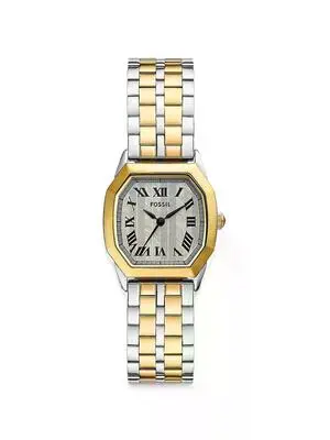 Fossil Harlow Stainless Steel Watch With Roman Numeral Indices - Grey