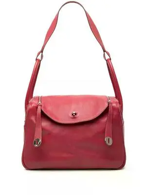 Hermès Lindy 34 Satchel In Swift Leather - Red