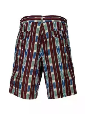 DOPPIAA Belted Shorts