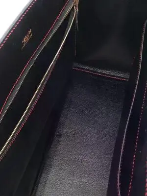 Hermès 2002 White Bus Gm Tote Bag - Black