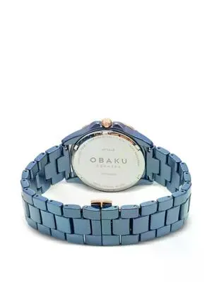 OBAKU Lille 42mm Watch With Dial And Rotating Bezel