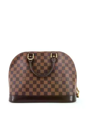 LOUIS VUITTON Alma Pm Satchel - Brown