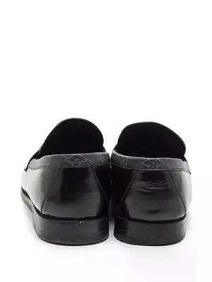 LOUIS VUITTON Monogram Canvas Loafers