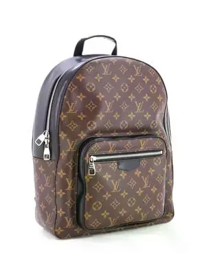 LOUIS VUITTON Josh Macassar Monogram Canvas Backpack
