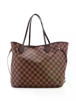 LOUIS VUITTON Neverfull Tote Bag - Brown