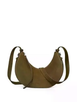 Tory Burch Romy Suede Half Moon Bag