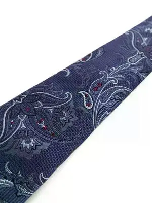 Etro Paisley Silk Neck Tie
