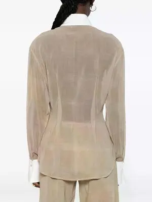 Ermanno Scervino Check-pattern Buttoned Shirt
