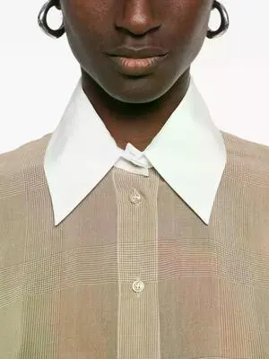 Ermanno Scervino Check-pattern Buttoned Shirt