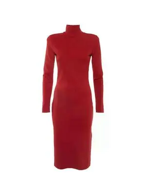 Dsquared2 Long Sleeve Midi Dress