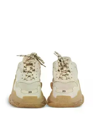 Balenciaga Triple S Clear Sneakers - Neutrals