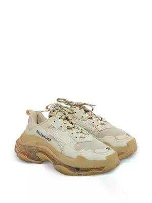 Balenciaga Triple S Clear Sneakers - Neutrals