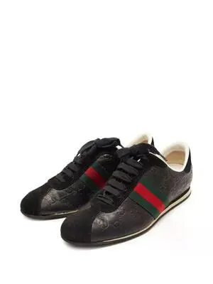 Gucci Gg Web-stripe Sneakers