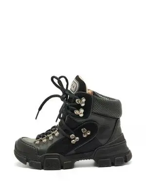 Gucci Flashtrek Leather Boots