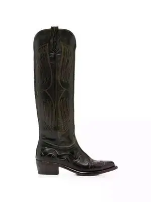 ERALDO Leather Cowboy Boots