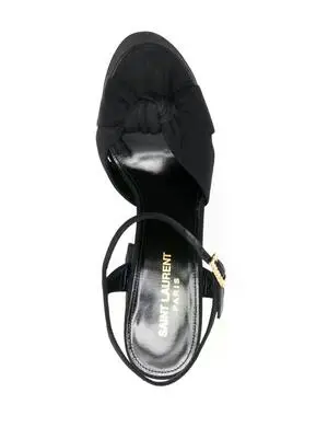 Saint Laurent Bianca 85mm Platform Sandals