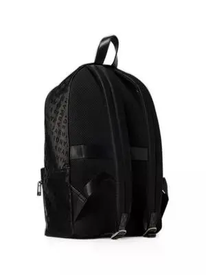 Emporio Armani All-over Logo Print Backpack