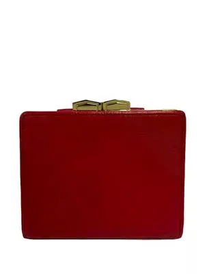 Saint Laurent 20th Century Leather Monogram Bifold Wallet Small Wallets