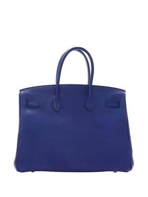 Hermès Birkin 35 Retourne Handbag - Blue