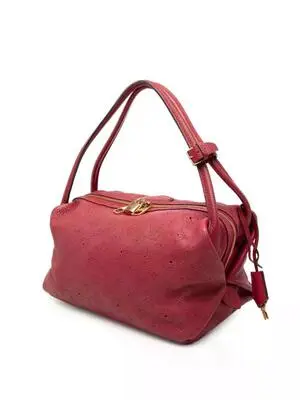 LOUIS VUITTON Monogram Mahina Galatea Pm Shoulder Bag - Red