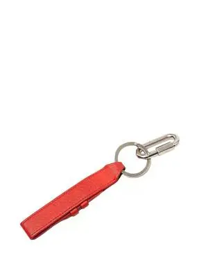 LOUIS VUITTON Leather Dragonne Bag Charm And Key Chain