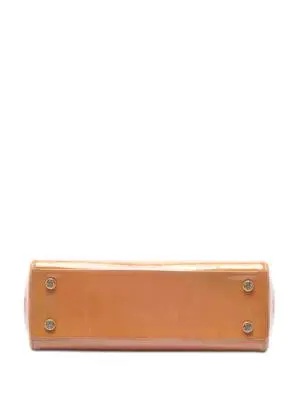 LOUIS VUITTON Monogram Vernis Brea Mm Satchel - Brown