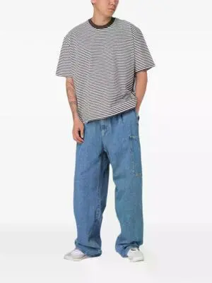 Sunnei Pleated Wide-leg Jeans
