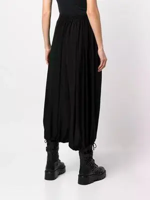 Y’s Cropped Tapered-leg Trousers