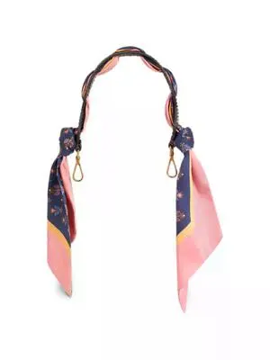 Etro Leather Bag Handle With Scarf