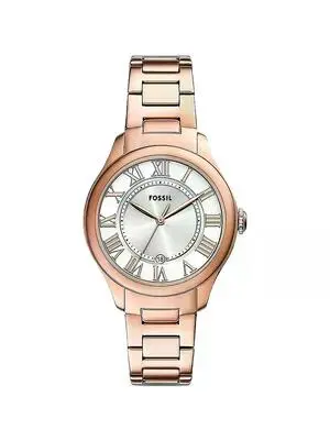 Fossil Gilmore Three-hand Watch - Silver