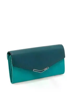 Fendi 2jours Continental Wallet - Blue