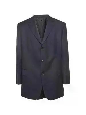 BOSS Scorsese Movie Single-breasted Blazer - Blue