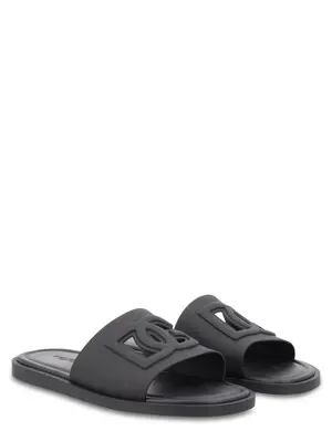 Dolce & Gabbana Slide Beachwear In Gomma