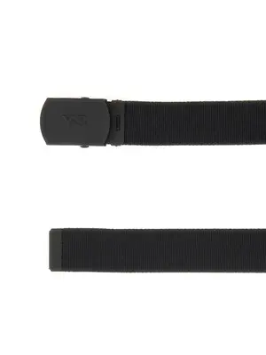 Y3 Classic Belt With Buckle Closure