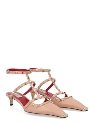 Valentino Garavani Décolleté "rockstud" In Capretto