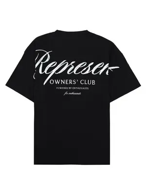 REPRESENT T-shirt " Owners Club Script - Black