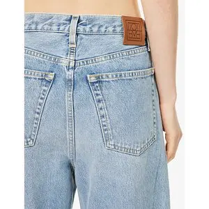 TOTEME Twisted Seam Straight-leg Denim Jeans
