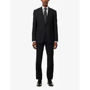 TOM FORD Shelton Single-breasted Wool-blend Suit - Black